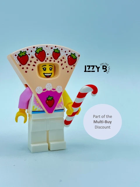 LEGO STRAWBERRY SHORTCAKE Minifigure Brand New 2023 BAM FREE POST £4.95 ...