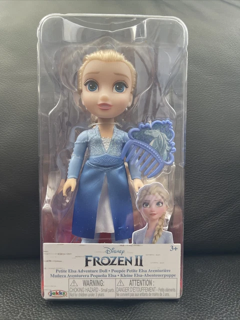 DISNEY PRINCESS ELSA Frozen 2 Petite Elsa 6” Mini Doll Come Play With ...