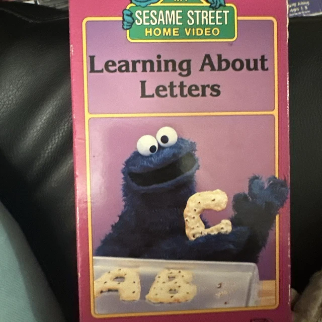 SESAME STREET LEARNING About Letters VHS £7.98 - PicClick UK