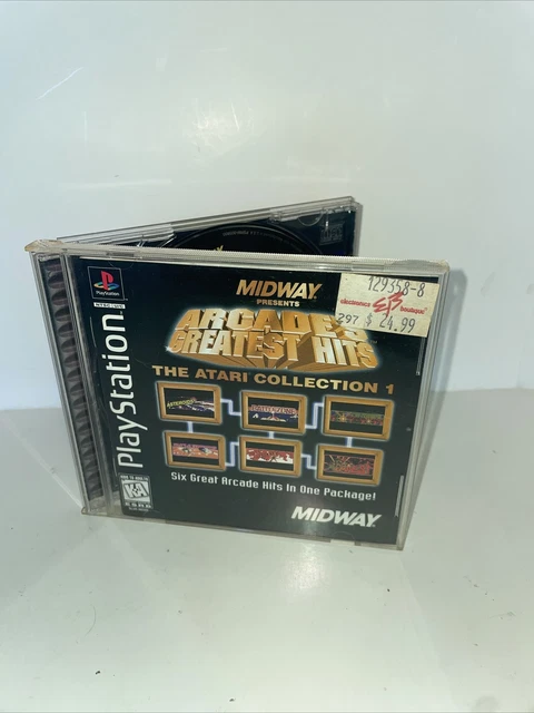 ARCADE'S GREATEST HITS: The Atari Collection 1 (Sony PlayStation 1 ...