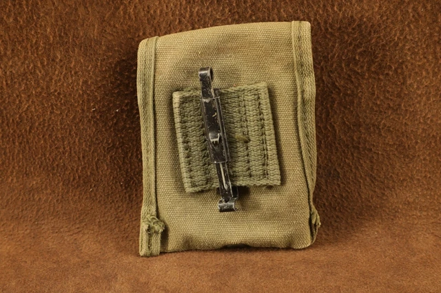 MARINE CORPS USMC USGI Alice Clip Vietnam Era Utility Pouch 5"x4" OD ...