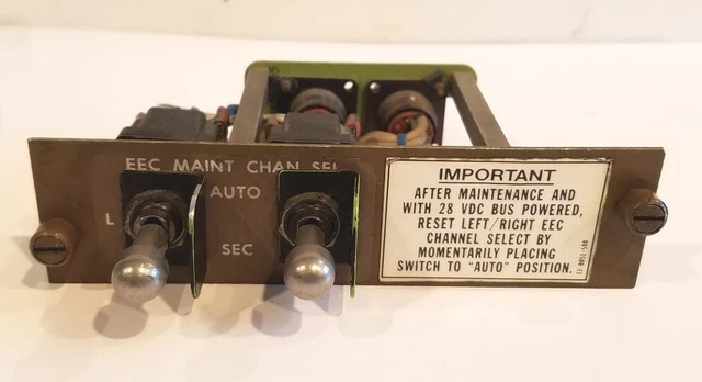 BOEING 757 AIRCRAFT Electric Control Panel P/N 233N7513-16 £70.39 ...