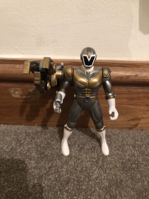 POWER RANGERS LIGHTSPEED rescue Titanium Ranger 5 Inch Figure 1999 £14. ...