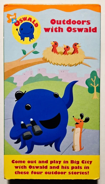 OSWALD - OUTDOORS with Oswald (VHS, 2003) *RARE OOP* Nick Jr ...