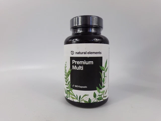 NATURAL ELEMENTS-PREMIUM MULTI-180 Capsules-01/2025 EUR 15,95 - PicClick IT