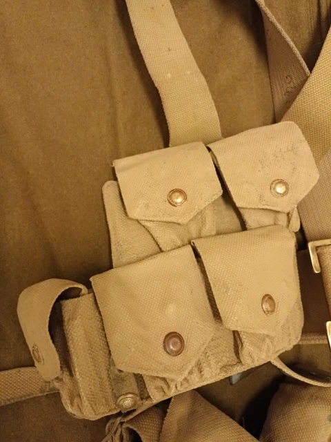 WW1 ORIGINAL BRITISH 1908 Webbing Set £550.00 - PicClick UK
