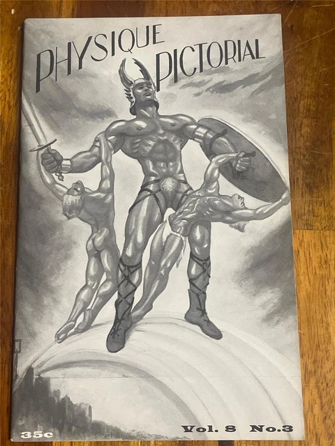 PHYSIQUE PICTORIAL VOLUME 8 #3 bodybuilding muscle magazine VALHALLA 1958 £23.02 - PicClick UK