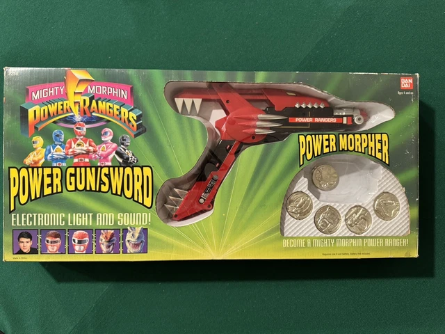 BANDAI MIGHTY MORPHIN Power Rangers Power Gun/Sword $75.00 - PicClick