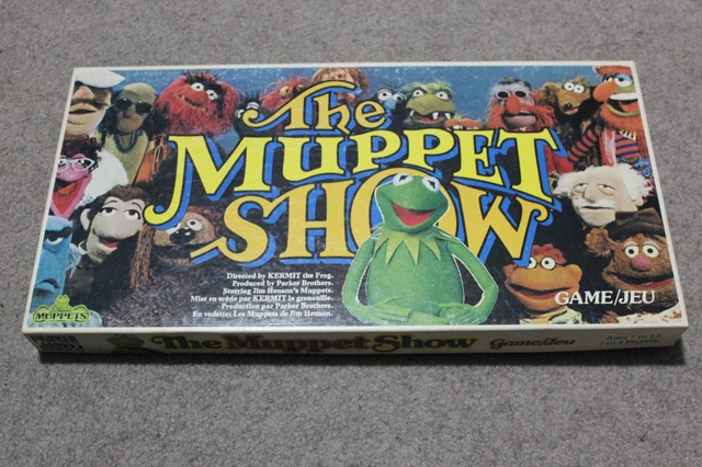 VINTAGE THE MUPPET Show Board Game - 1977 Parker Bros Complete $25.00 ...