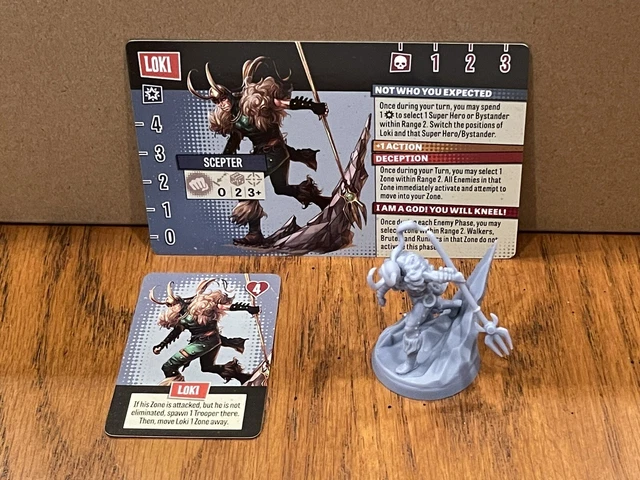 CMON MARVEL ZOMBIES - LOKI Hero Stretch Goal Kickstarter zombicide ...