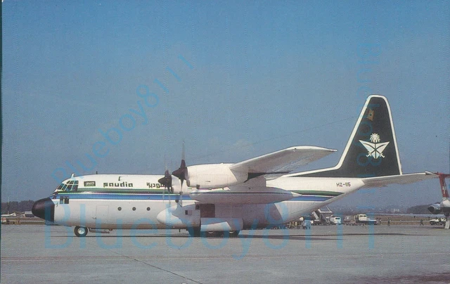 SAUDIA GOVERNMENT LOCKHEED 382C C 130H Hercules at Geneva $11.51 ...
