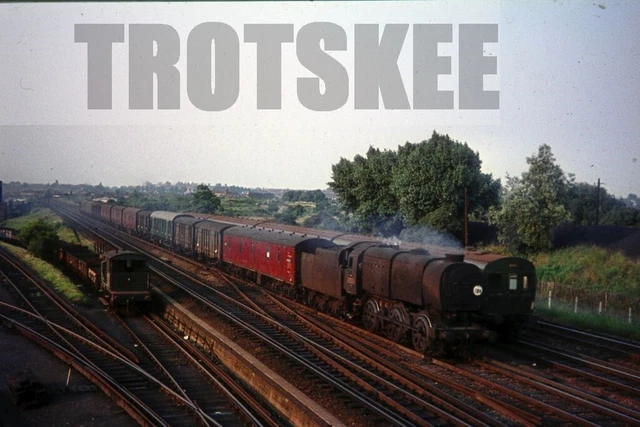 35MM SLIDE BR British Railway Steam Loco 33006 Class Q1 Durnsford Road ...