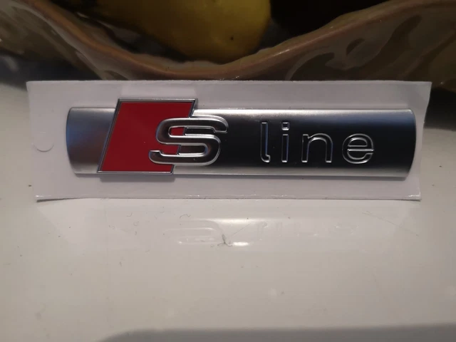 AUDI S-LINE SCHRIFTZUG Embleme Logos .. 1.Stück.. EUR 8,00 - PicClick DE