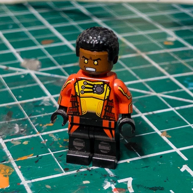 CUSTOM PRINTED DC Comics Lego CW Firestorm Minifigure Designer ...