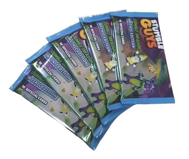 STUMBLE GUYS STUMBLE Invasion Mythic Edition Conf. 5 Bustine EUR 34,90 ...