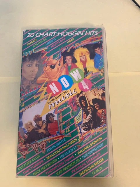 NOW THAT'S WHAT i call Music 4 VHS VIDEO £45.99 - PicClick UK