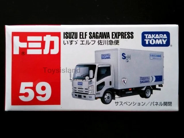 TOMICA 59 ISUZU Elf Sagawa Express Truck Tomy New 2014 (B) £11.88 ...
