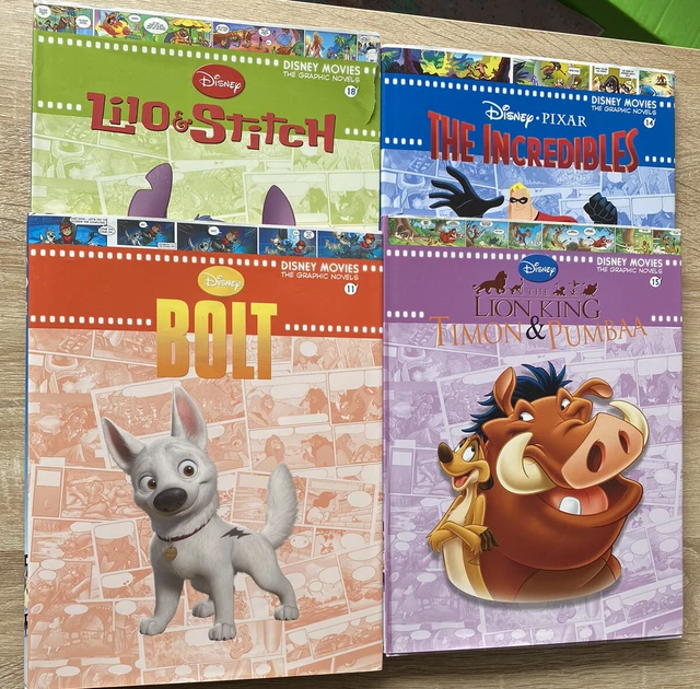DISNEY GRAPHIC NOVEL Comic x 4 Bundle £11.00 - PicClick UK