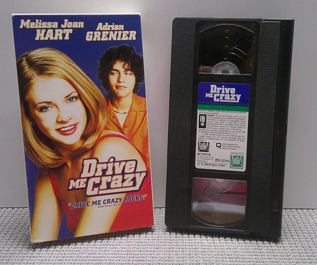 DRIVE ME CRAZY (VHS Tape, 1999) Melissa Joan Hart, Adrian Grenier ...