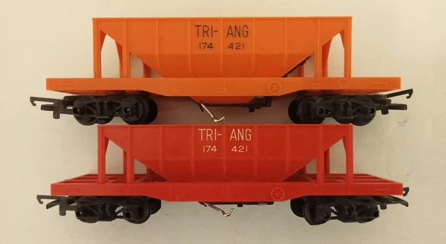 TRIANG R118 OPERATING Hopper Car Wagons x 2 £11.99 - PicClick UK