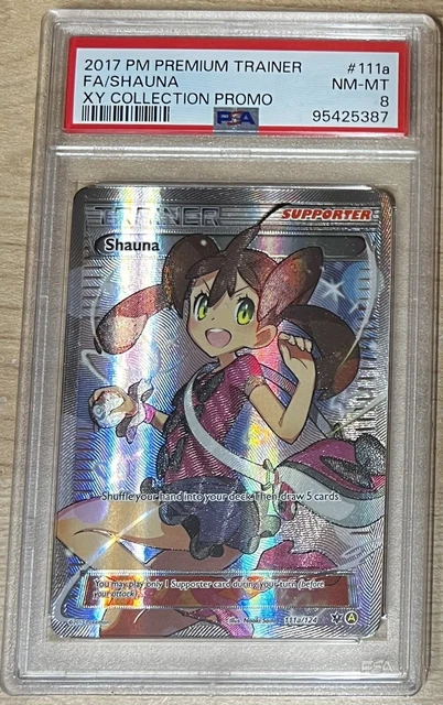 POKÉMON TCG SHAUNA (Alt Art) Premium Trainer's XY Collection 111a/124 ...