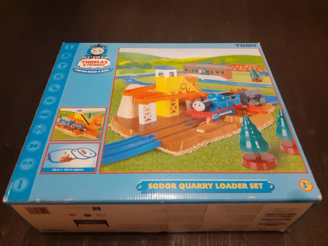 TOMY THOMAS TRACKMASTER sodor quarry loader set brand new sealed very ...