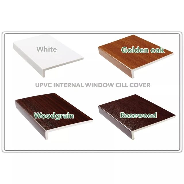 PLASTIC WINDOW SILL/CILL Cover, Cappit Sill, Upvc Reveal Liner, Fascia ...