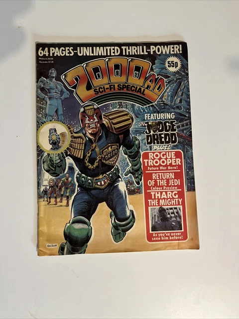 2000AD SCI-FI SPECIAL 1983 ft. Judge Dredd in 'Block-Out at the Crater ...