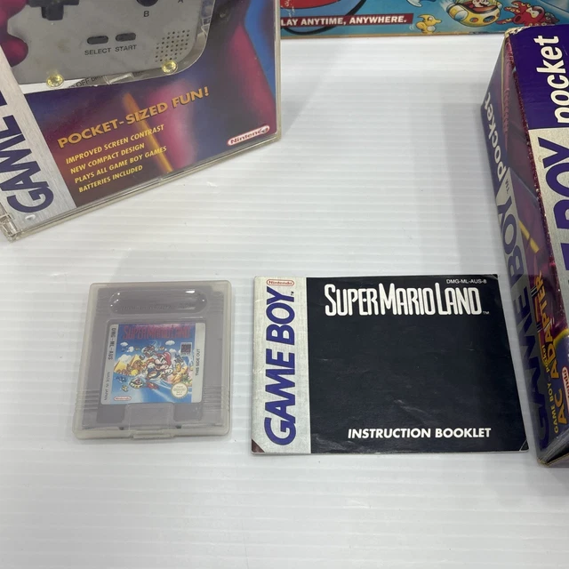 NINTENDO GAMEBOY POCKET Super Mario Land Super Pack + Extras $1,699.99 ...