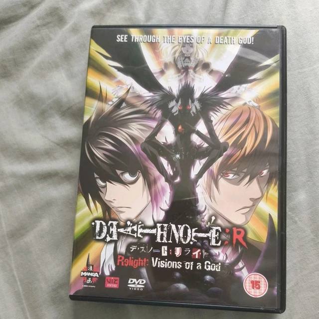 DEATH NOTE RELIGHT Visions Of A God Manga DVD Region 2 £8.15 - PicClick UK