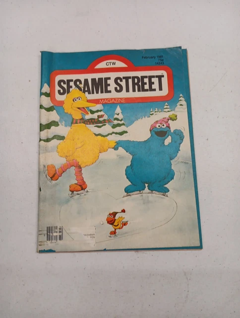 CTW SESAME STREET Magazine February 1981 £9.44 - PicClick UK