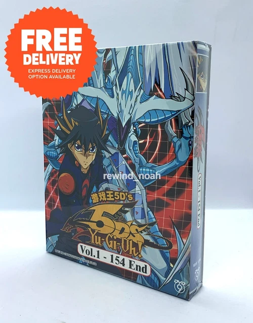 DVD ANIME YU-GI-OH! 5D'S Complete Series (Vol. 1-120 End) Eng Sub All ...