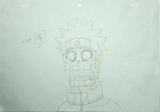 NARUTO ANIMATION PRODUCTION Cel Drawing Douga Genga: Naruto - 4854 $280 ...