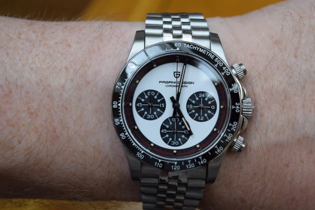 ORIGINAL PAGANI DESIGN PD-1676 Paul Newman Daytona Homage Watch, Seiko ...