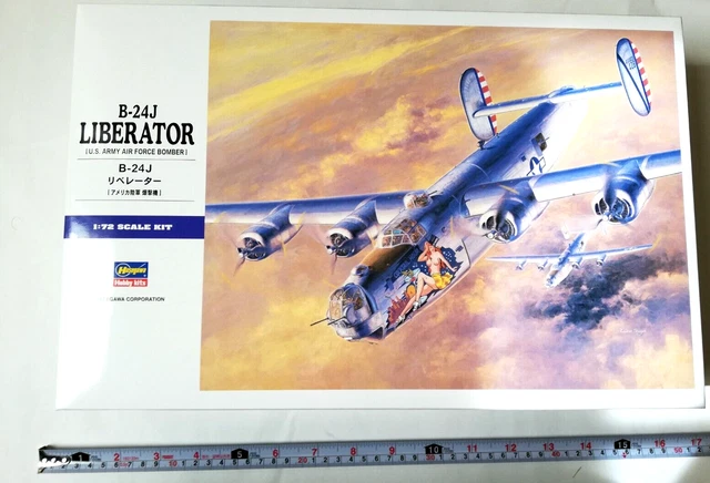 HASEGAWA 1/72 US Army B-24J Liberator Plastikmodell E29 Japan EUR 66,10 - PicClick DE