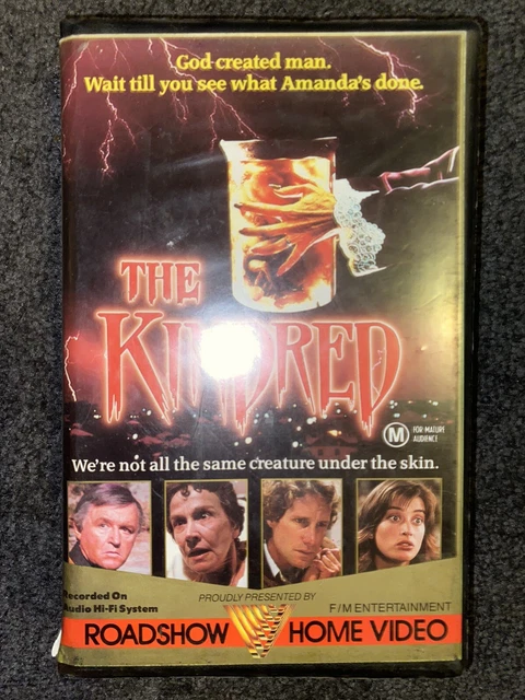 RARE VHS VIDEO Tape THE KINDRED Ex-Rental Big Box Clamshell Roadshow EUR 12,53 - PicClick FR