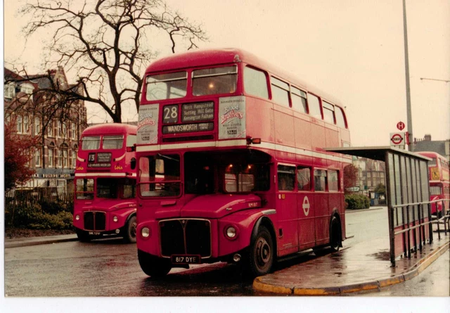 LONDON BUS PHOTO - RM1817 (WD) route 28 £0.60 - PicClick UK