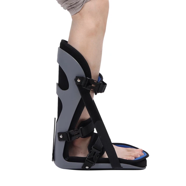 ANKLE SUPPORT STABILIZER Brace Splint Adjustable Plantar Fascitis Foot ...