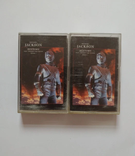 MICHAEL JACKSON - HISTORY Past, Present And Future Book 1 Cassette Tape ...