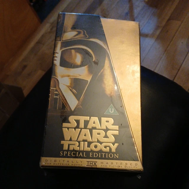 STAR WARS TRILOGY - Special Edition - Gold Box Set (VHS/SUR, 1997) £75.00 - PicClick UK