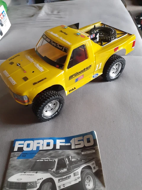 TAMIYA FORD F-150 4WD Vintage RC Truck Sammlerzustand / Rough Riders ...