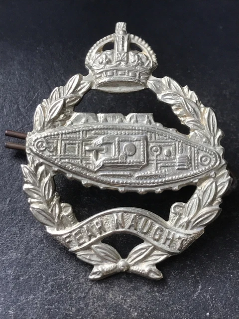 ROYAL TANK REGIMENT Original British Army Cap Badge WW2 £22.00 ...