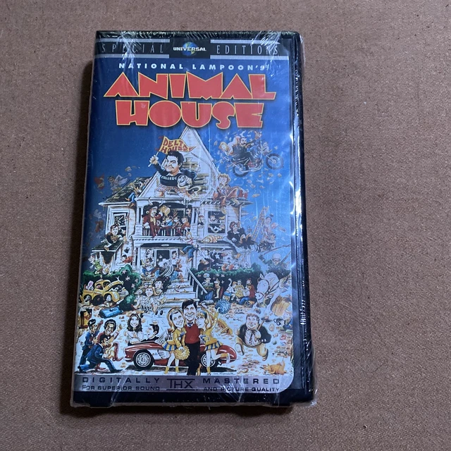 NATIONAL LAMPOONS ANIMAL House VHS 20th Anniversary Special Edition ...
