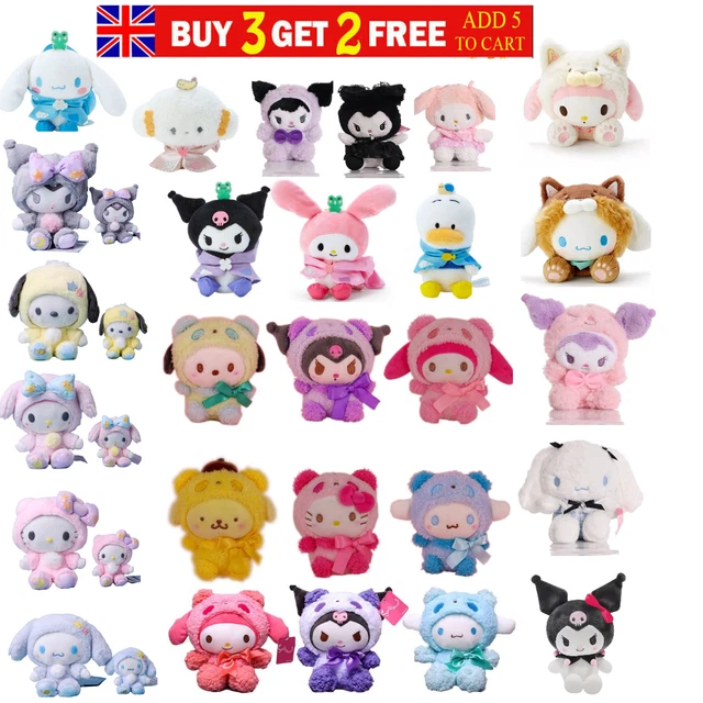 CARTOON KUROMI PLUSH My Melody Cinnamoroll Sanrio Plush Toy Doll Stuffed Toy EUR 9,91 - PicClick DE