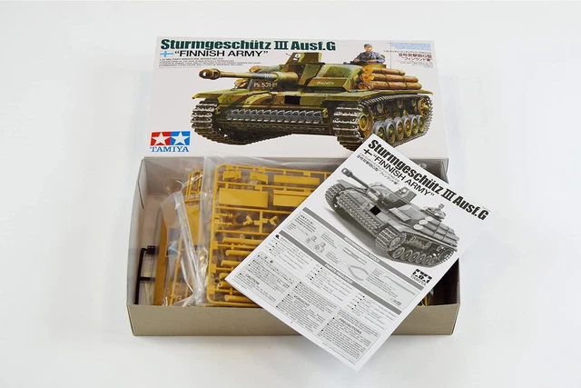 TAMIYA MODELS STURMGESCHÜTZ III Ausf.G Model Kit EUR 35,95 - PicClick DE