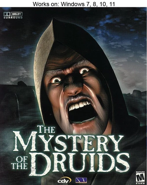 THE MYSTERY OF the Druids PC Game 2001 Windows 10 11 $18.95 - PicClick AU