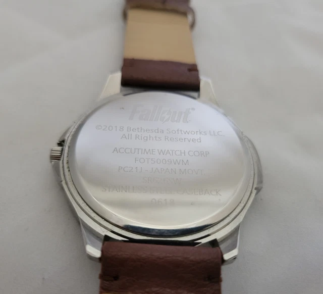 FALLOUT WRIST WATCH Vault Boy 2018 Accutime Watch Corp RARE (Needs ...