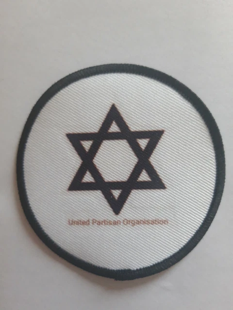 WW2 PATCH OF the Jewish Resistance Army 3" Iron Or Sew On UPO Heros £4. ...
