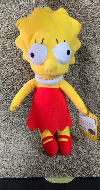 LISA SIMPSON PLUSH Soft Toy. Retro The Simpsons £12.99 - PicClick UK