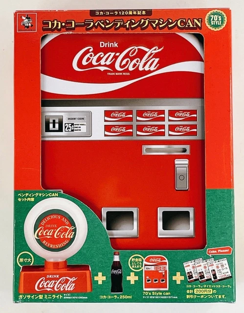 COCA-COLA 120TH ANNIVERSARY Coca Cola pending vending machine Can 60’s ...